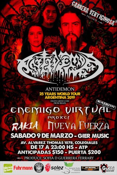Antidemon en Gier Music Club – Antidemon Band