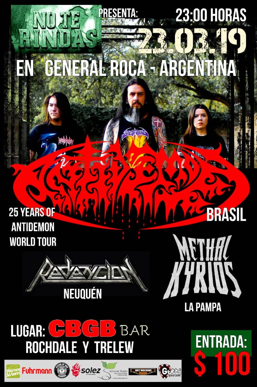 Antidemon en General Roca – Antidemon Band